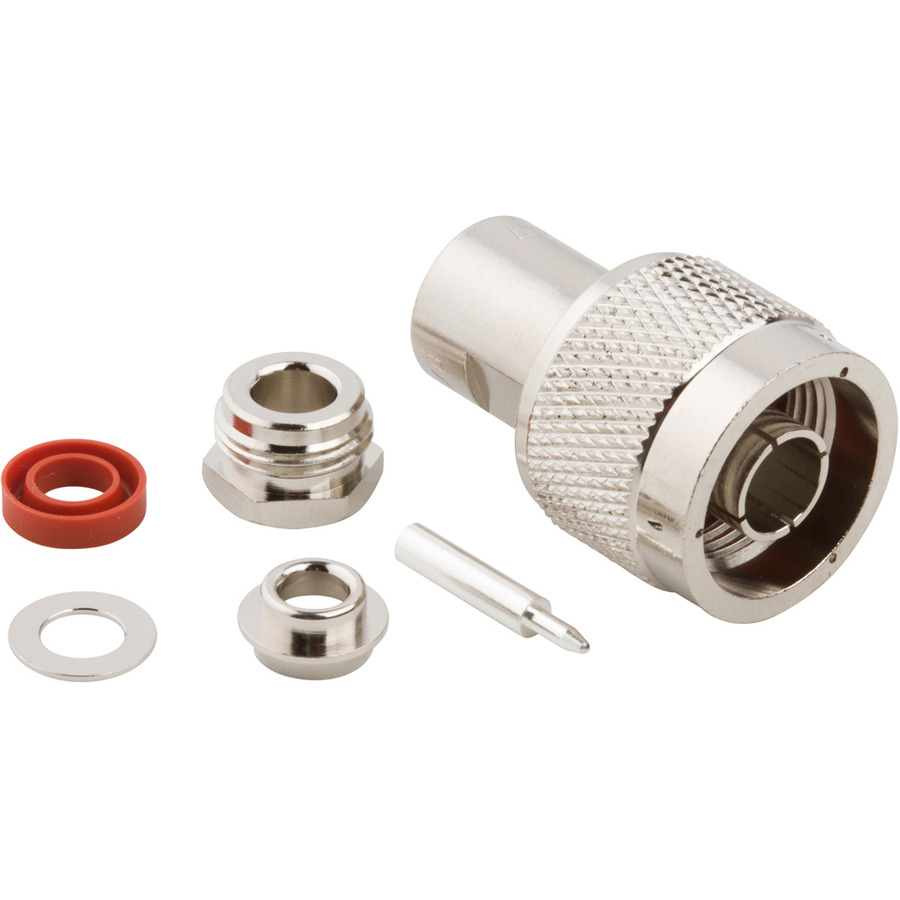 Amphenol RF 000-34025 UG-536B/U N-Type Straight, Plug, Clamp, 50 Ohms ...