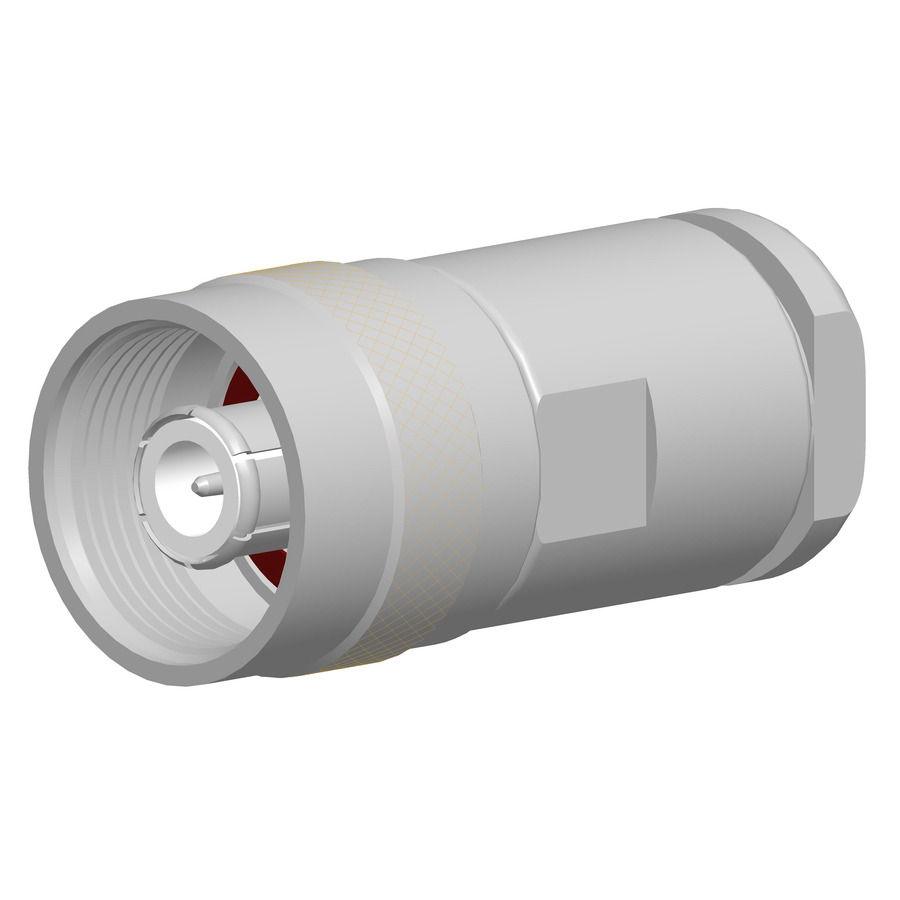 Amphenol RF 000-53100-1004 RF Connector, Triax Straight, Clamp Plug, 50 ...