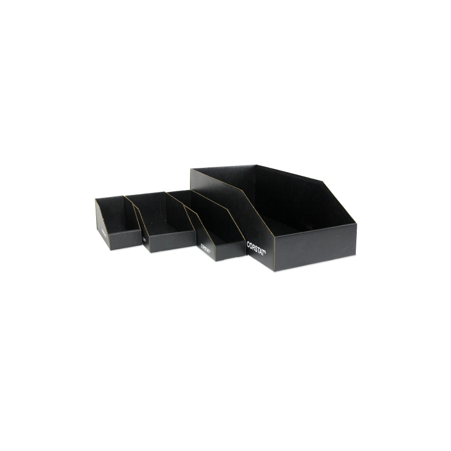 Conductive Containers 1052 Corstat, Open Bin Box, Static Shielding, ESD ...