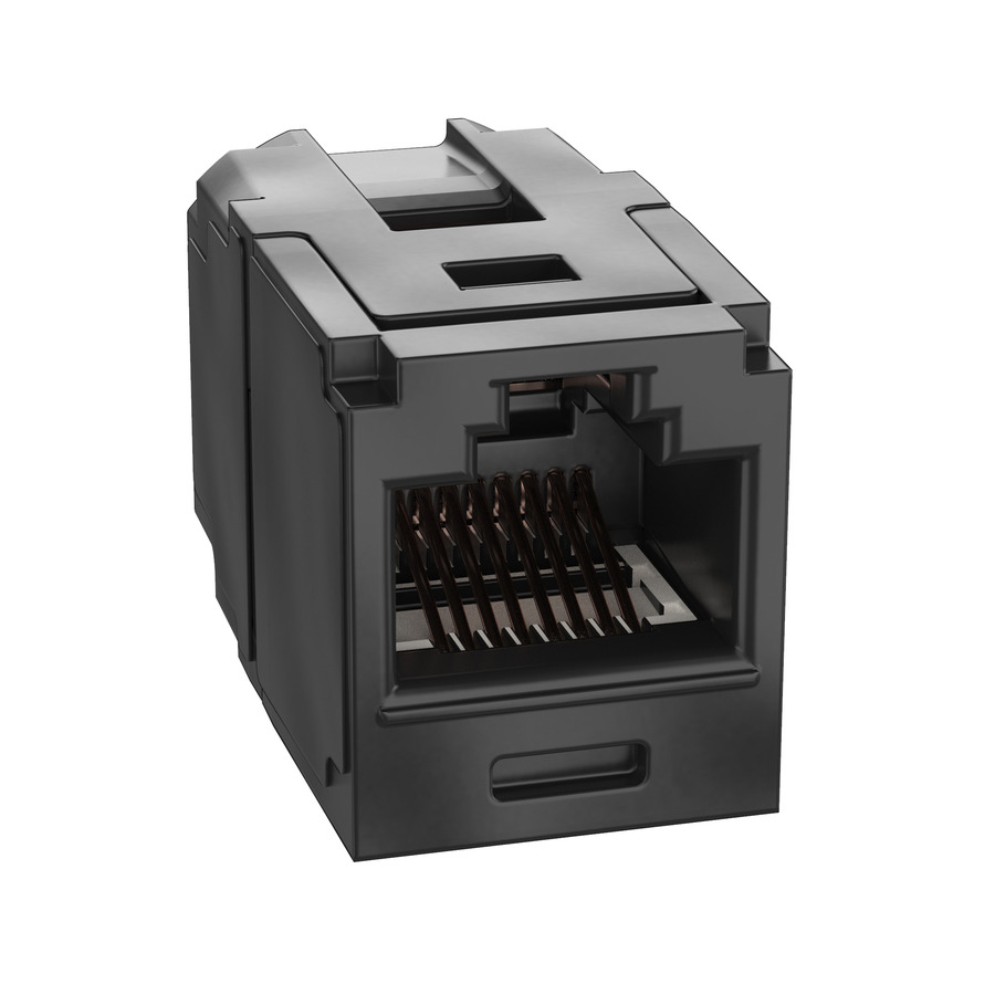 Panduit CC6X88BL Mini-Com Coupler Module, Cat 6A UTP RJ45, Unshielded ...