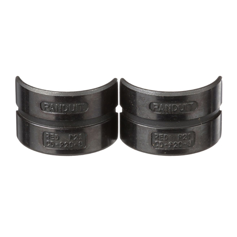 Panduit CD22-3/0 BCL U Crimp Die, Circumferential, 3/0 AWG, For CT-920 ...