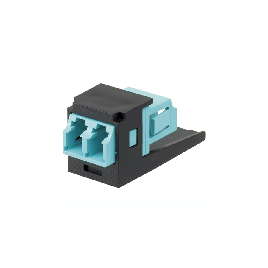 Panduit CMDSAQLCZBL Mini-Com LC Adapter Module, Multimode Duplex ...