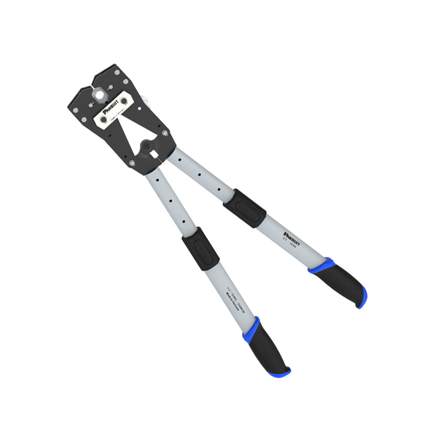 Panduit CT-1250 Manual Crimping Tool, Dieless, Hex, 6 Positions, Fits 1 ...