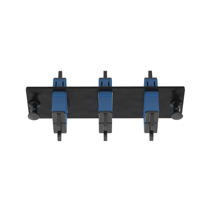Panduit FAP3WBUDSCZ Fiber Adapter Panel, OS2, 3 SC Duplex, Singlemode ...