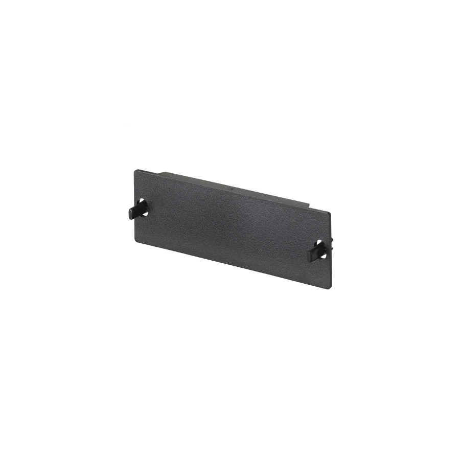 Panduit FAPB Blank Fiber Adapter Panel, Snap-On, Plastic, 4.3"x1.39 ...