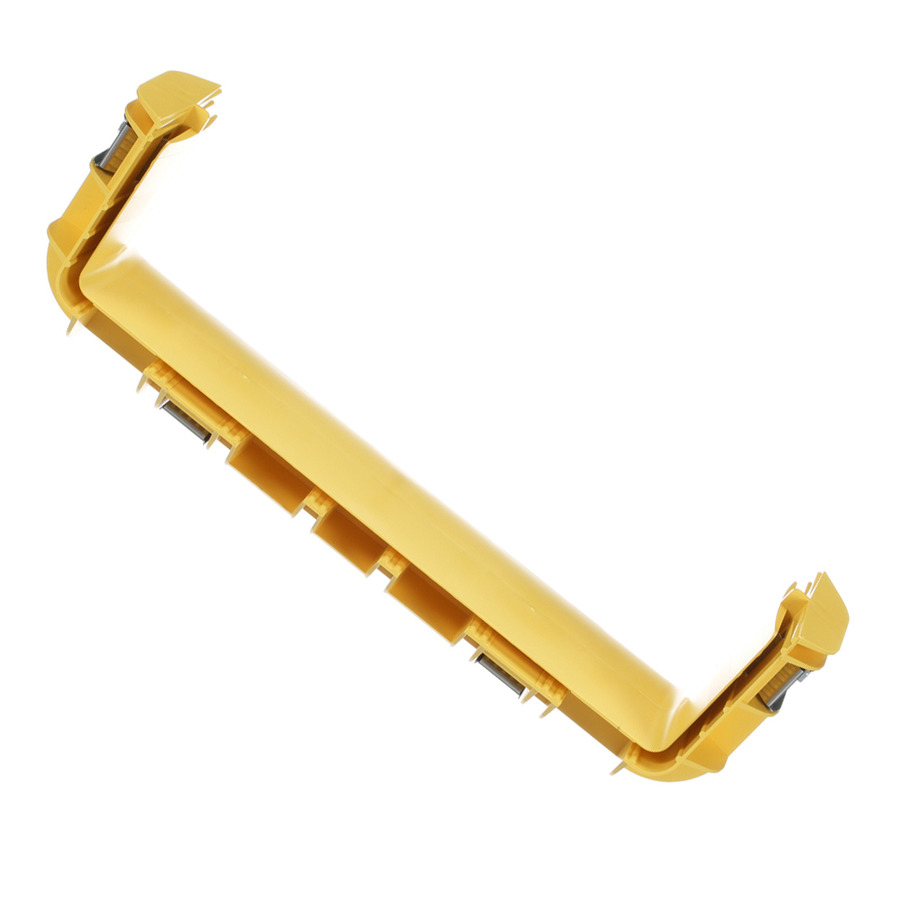 Panduit FRBC12X4LYL FiberRunner Coupler, PC/ABS Plastic, 12x4, Yellow ...