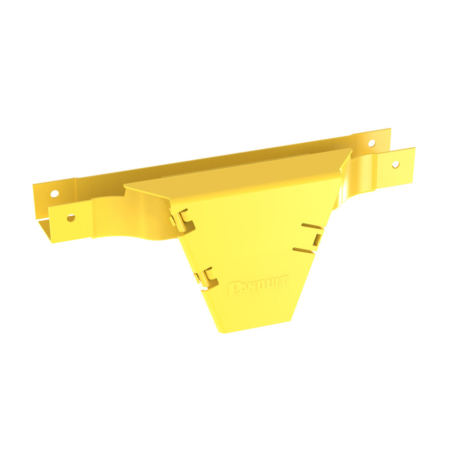 Panduit FVTHD2X2LYL FiberRunner Vertical Tee, 90Deg, 2x2, PC/ABS ...