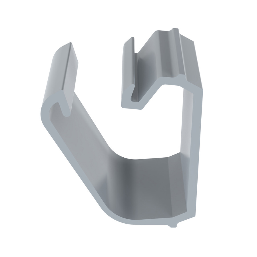 Panduit LC3-A-C8 Adhesive Back Latching Clip, Rubber Adhesive, Bundle ...