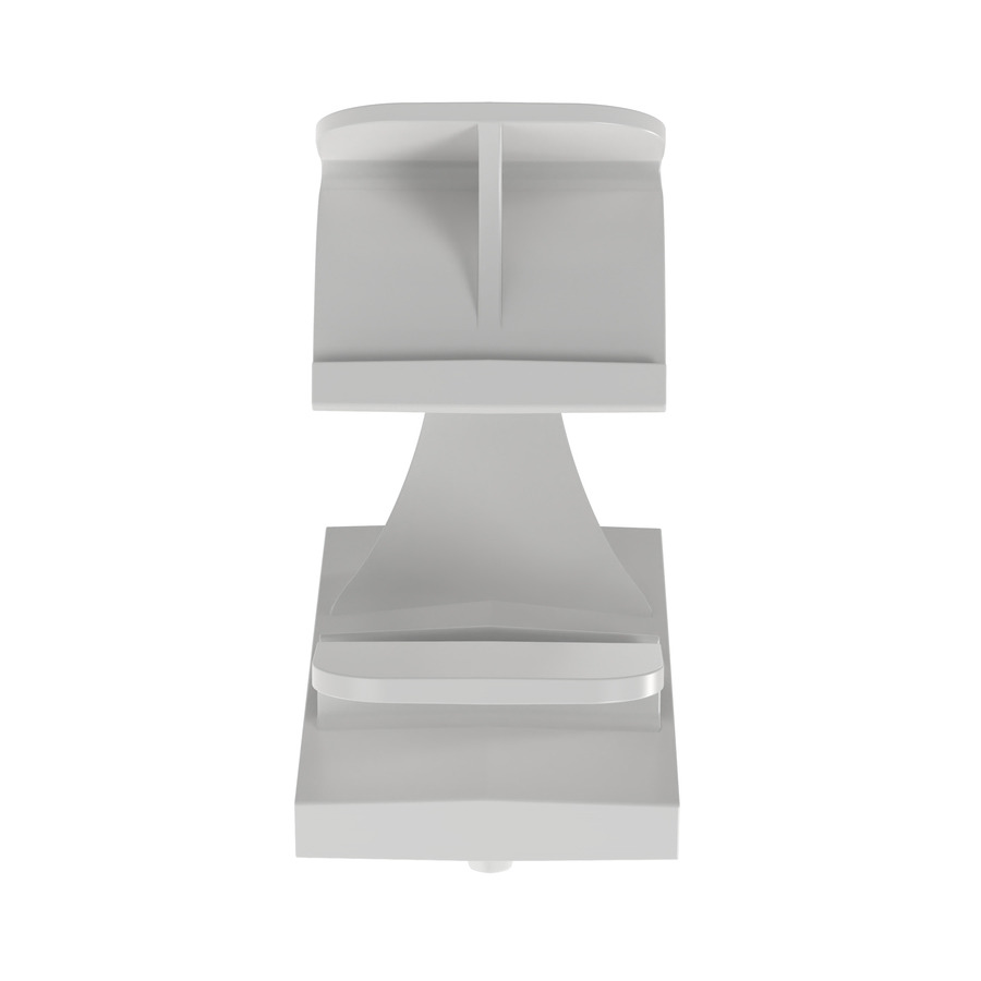 Panduit LWC75-H25-C Push Barb Latching Wire Clip, Nylon 6.6, Rubber Adh ...