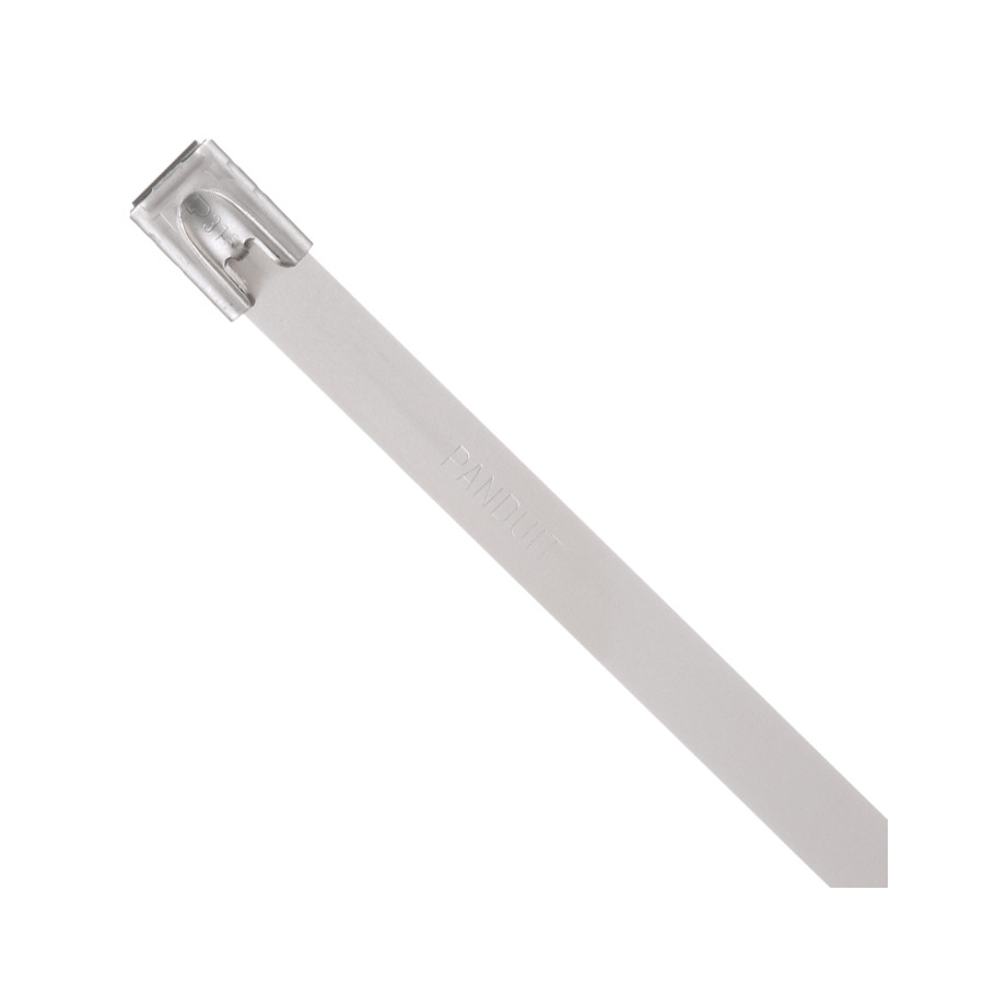Panduit MLT6H-LP316 Pan-Steel Cable Tie, Self-Locking, Stainless Steel ...