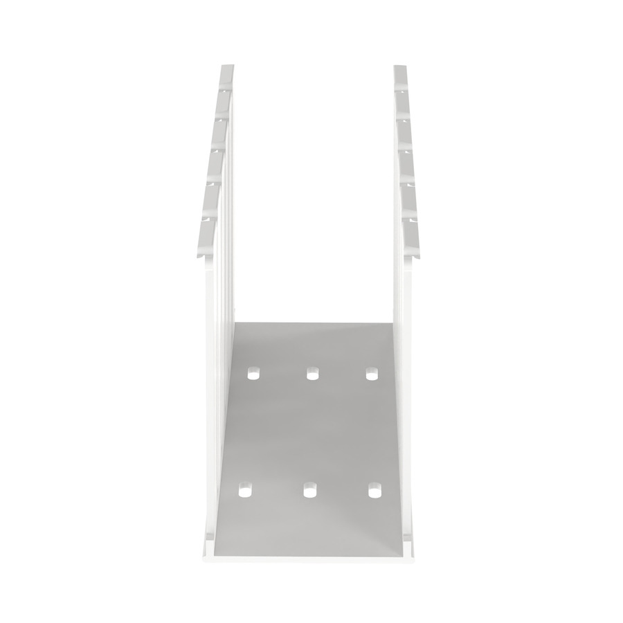 Panduit NE3X5WH6 Wide Slot Wiring Duct, No Cover, Halogen-Free PPO, 3. ...