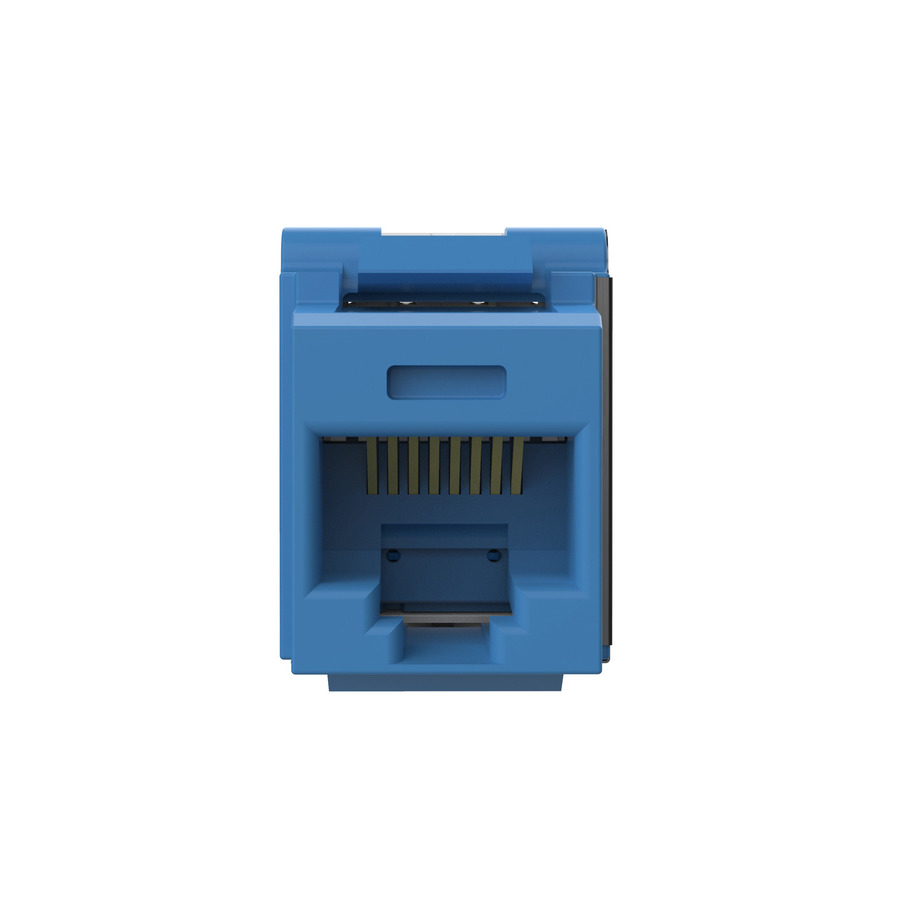 Panduit NK6X88MBU-Q NetKey Jack Module, Cat 6A, UTP, RJ45, Punchdown ...