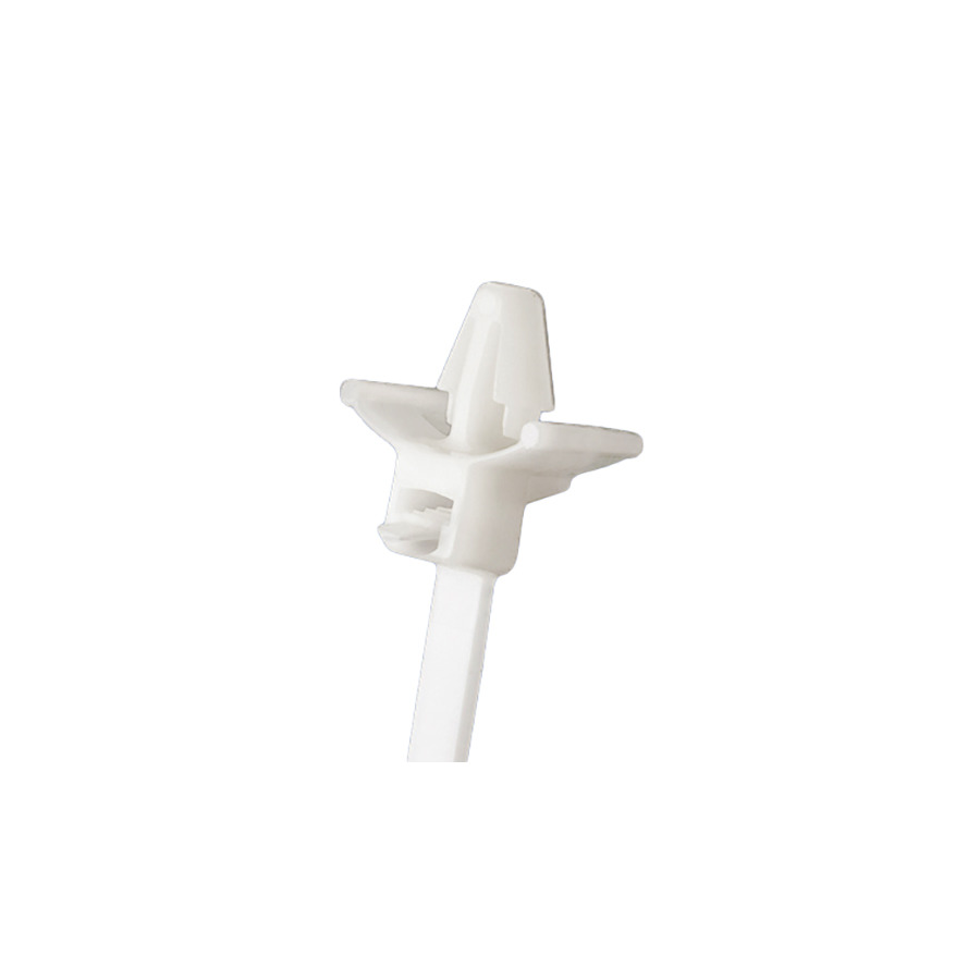 Panduit PRWP1.5S-D Releasable Wing Push Mount Tie, Nylon 6.6, Standard ...