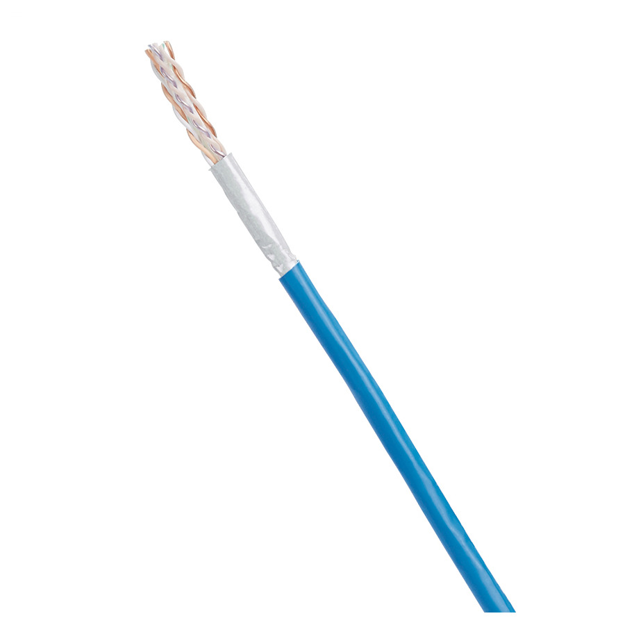 Panduit PUP6AS04BU-G Copper Cable, Cat 6A, 23 AWG, UTP, CMP, PVC Jacket ...