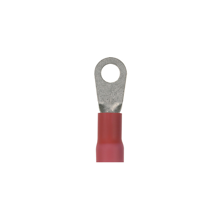 Panduit PV8-10R-TY Ring Terminal, Vinyl Insul, 600V, 8AWG, #10 Stud ...