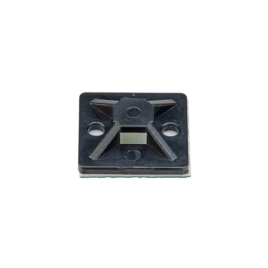 Panduit SMP12A-M0 StrongHold Cable Mount, Adhesive Back, Nylon 6.6 ...