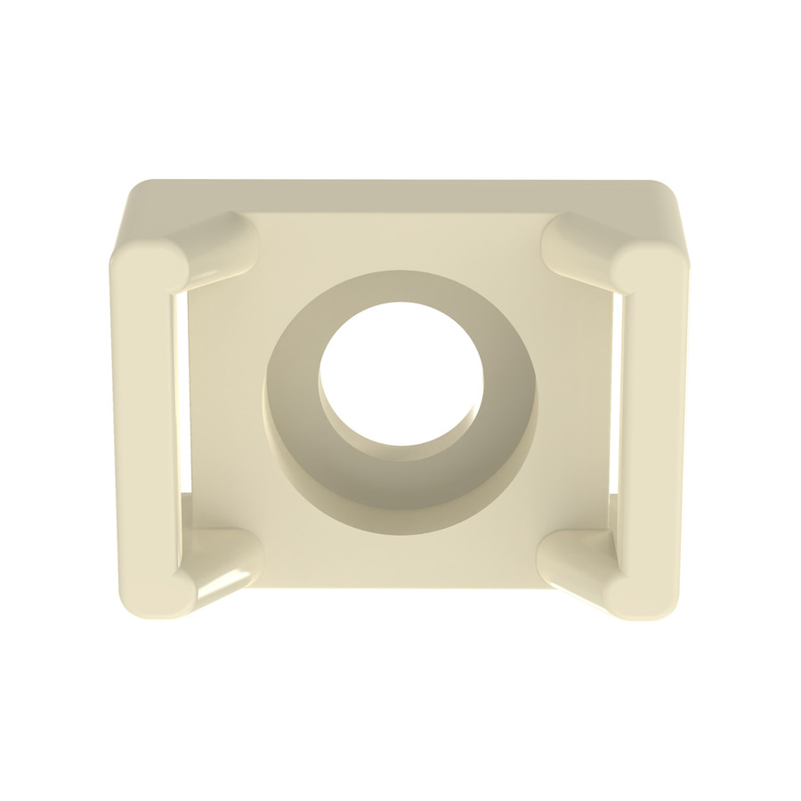 Panduit TM3S25-C Cable Tie Mount, M6 Screw, Nylon 6.6 Natural, 100Pcs ...