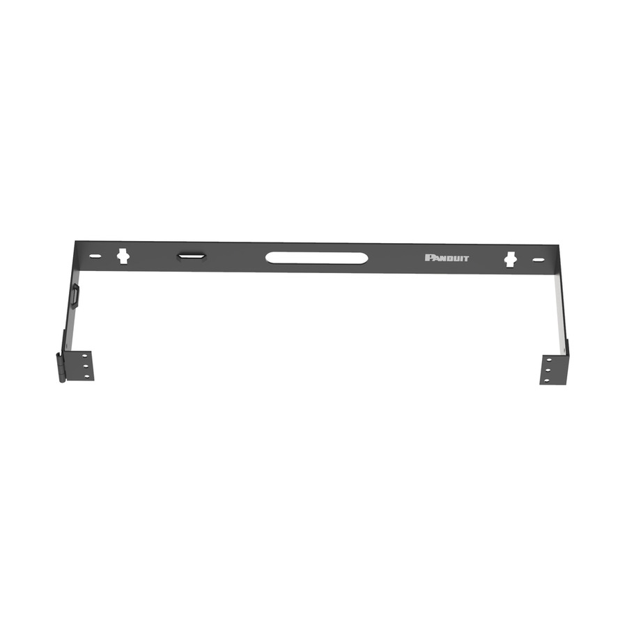 Panduit WBH1 Hinged Wall Mount Bracket, 1 RU, Black | JensenTools