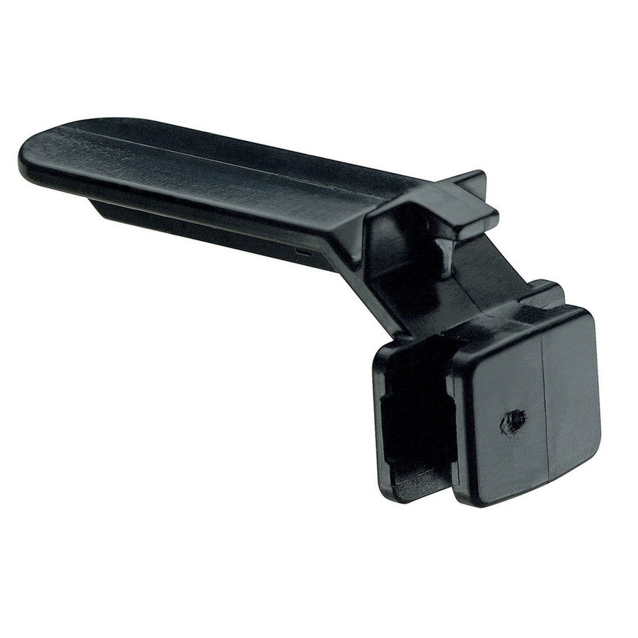 Panduit WR2-C Wire Retainer, Fits 2" Wiring Duct, ABS, Black, 100Pcs ...