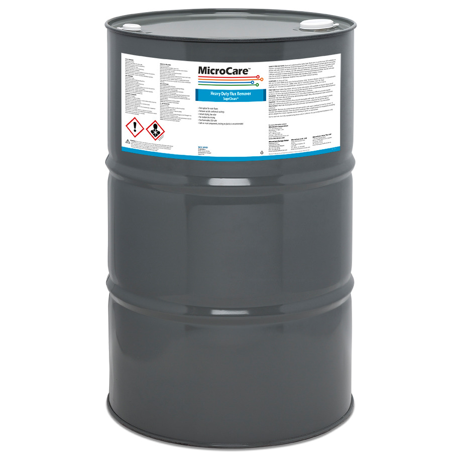 MicroCare MCC-SPRD Flux Remover, Heavy Duty Rosin, SuprClean, 55 Gallon ...