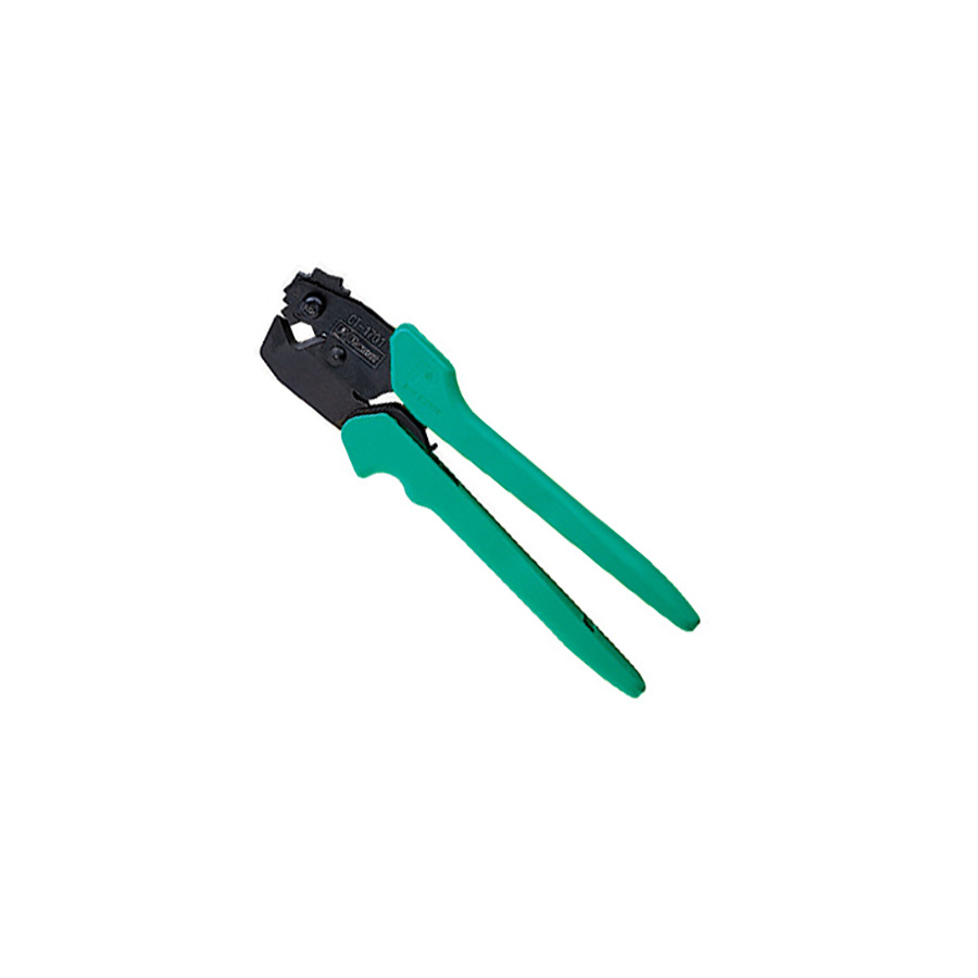 Panduit CT-1701 Controlled Cycle Crimping Tool, Ergonomic, Steel, Green ...
