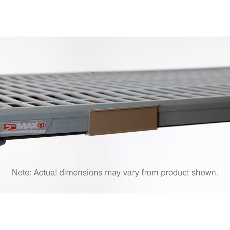 Metro MQ36LH Label Holder for Super Erecta Pro/MetroMaxQ Shelving, Tan ...