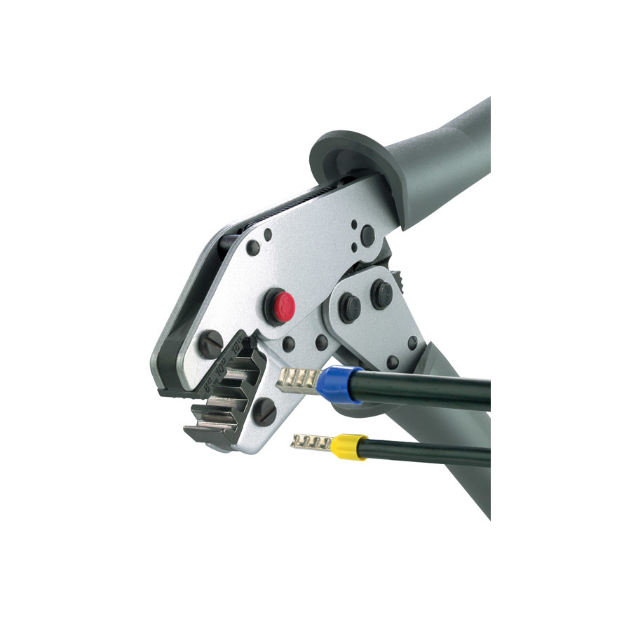 Altech Crimpit F 16 L Crimping Tool for Ferrules, Grey Handle, Three ...