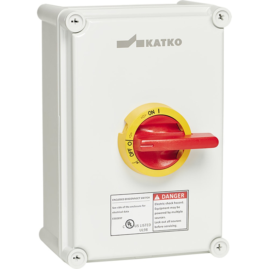 Altech KEM3100UL98 Y/R UL98 Motor Disconnect Switch, Polycarbonate ...