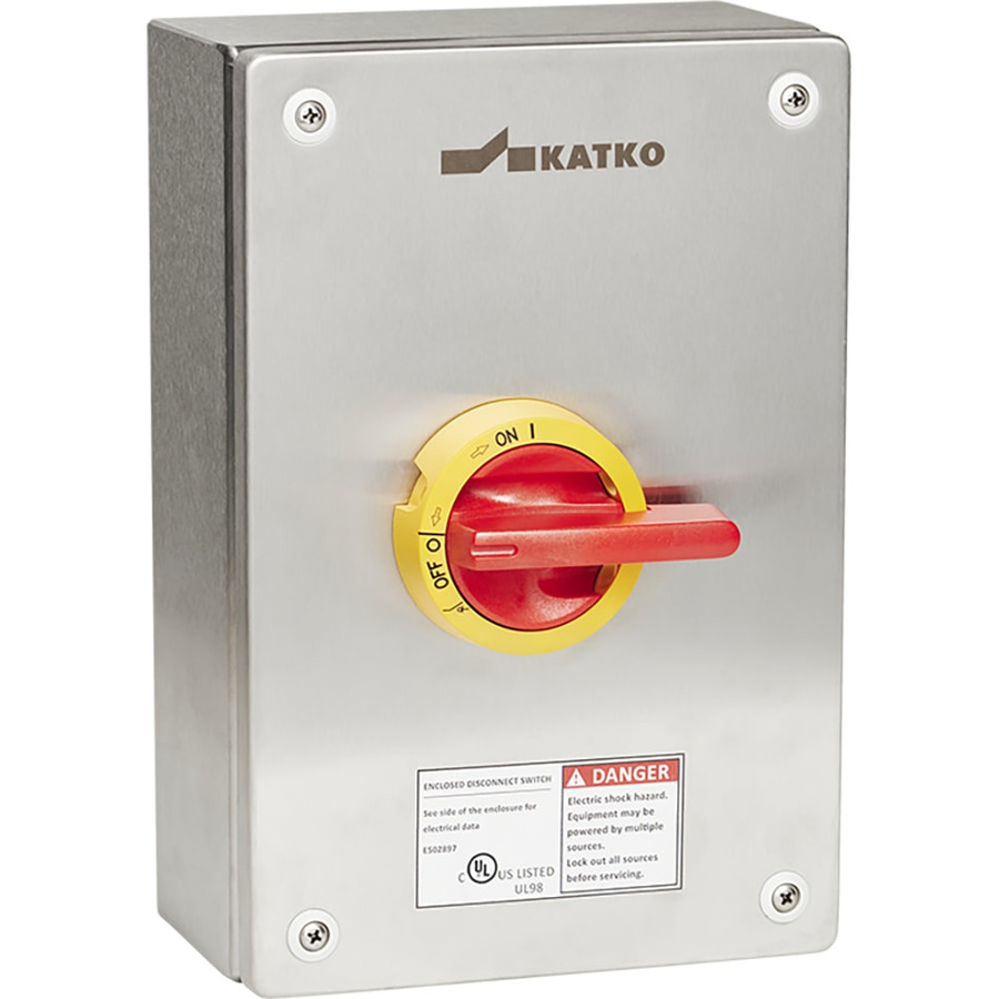 Altech KER360UL98 Y/R UL98 Motor Disconnect Switch, Stainless Steel ...
