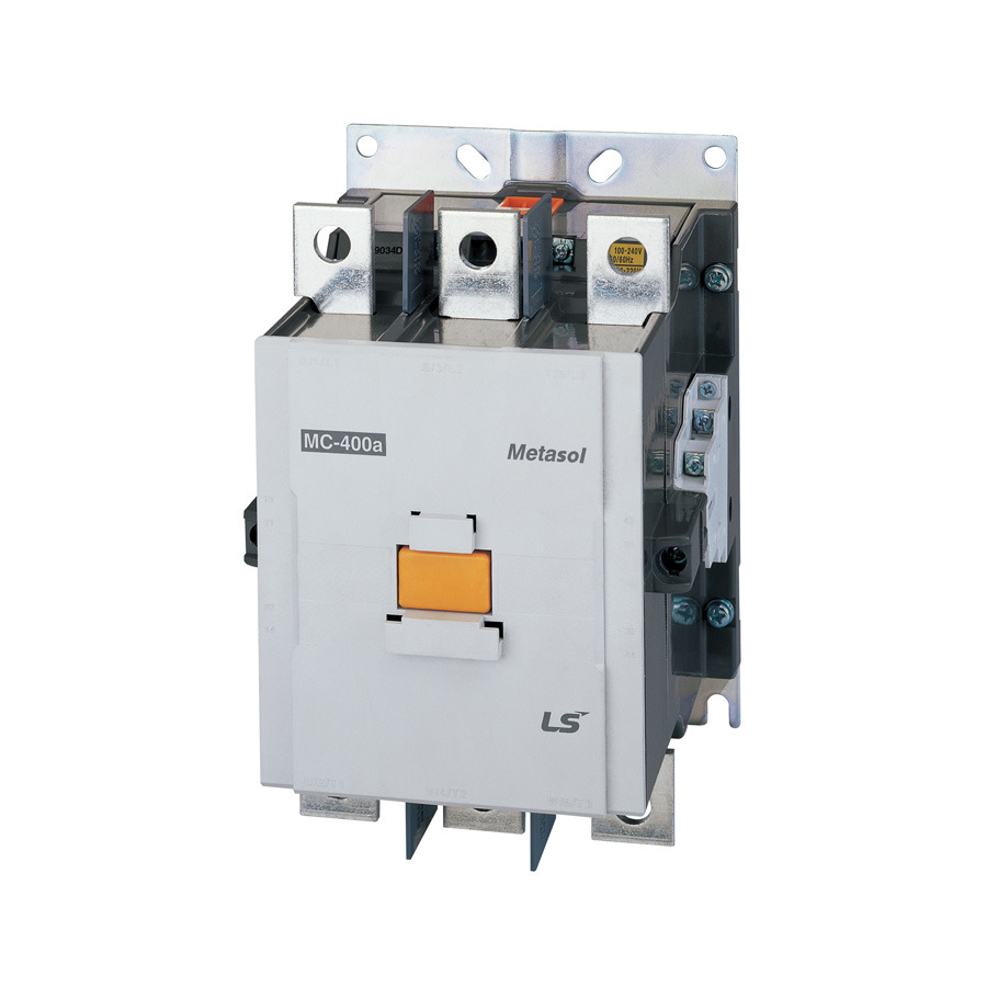 Altech MC-400A-400V Contactors, 3 Pole, Frame Size 400AF AC/DC Common Coil, 380-450V, MC Series ...