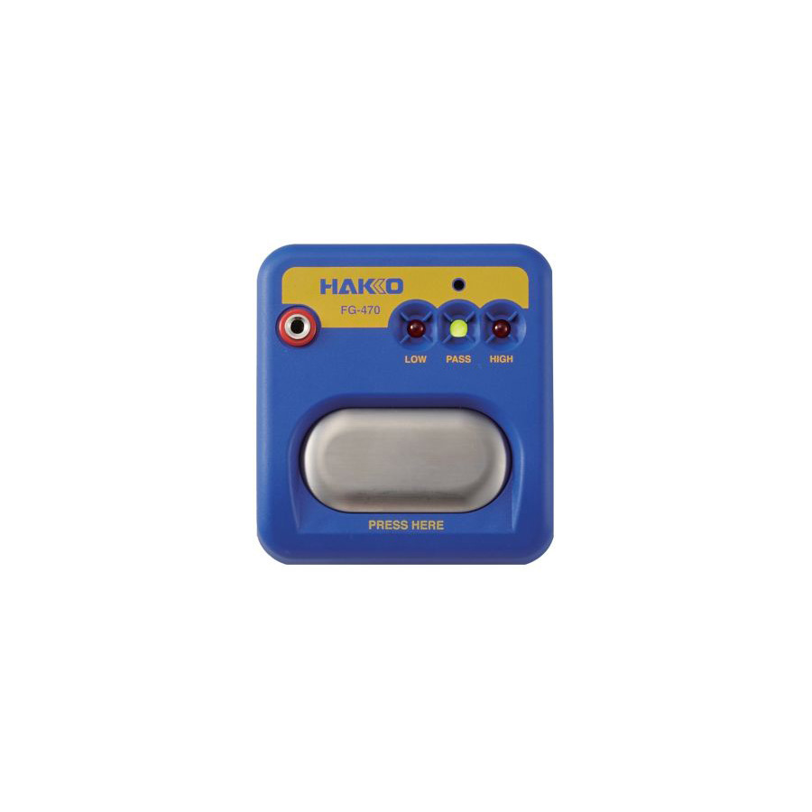 Hakko FG470-02 Wirst Strap and Grounding Wire Tester | JensenTools