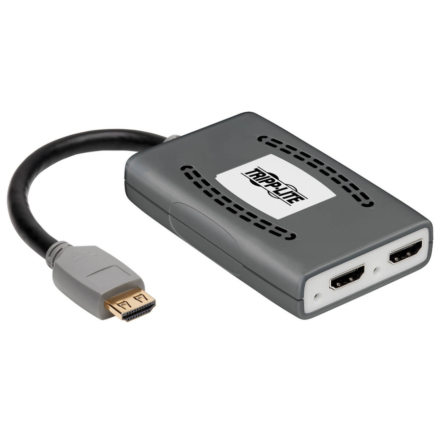 Tripp Lite B118-002-HDR-V2 2-Port HDMI Splitter - 4K @ 60 Hz, 4:4:4, Multi-Resolution Support ...