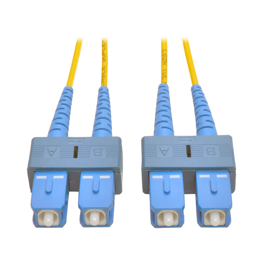 Tripp Lite N356-10M Duplex Singlemode 9/125 Fiber Patch Cable (SC/SC ...