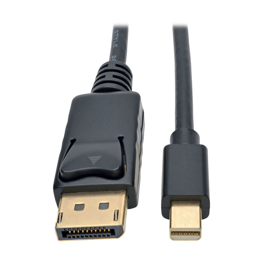 Tripp Lite P583-006-BK Mini DisplayPort to DisplayPort Adapter Cable (M ...