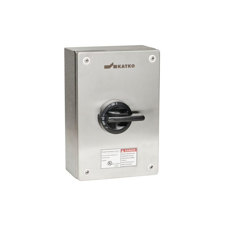 Altech KET360UL98 UL98 Motor Disconnect Switch, Sheet Metal Enclosure ...