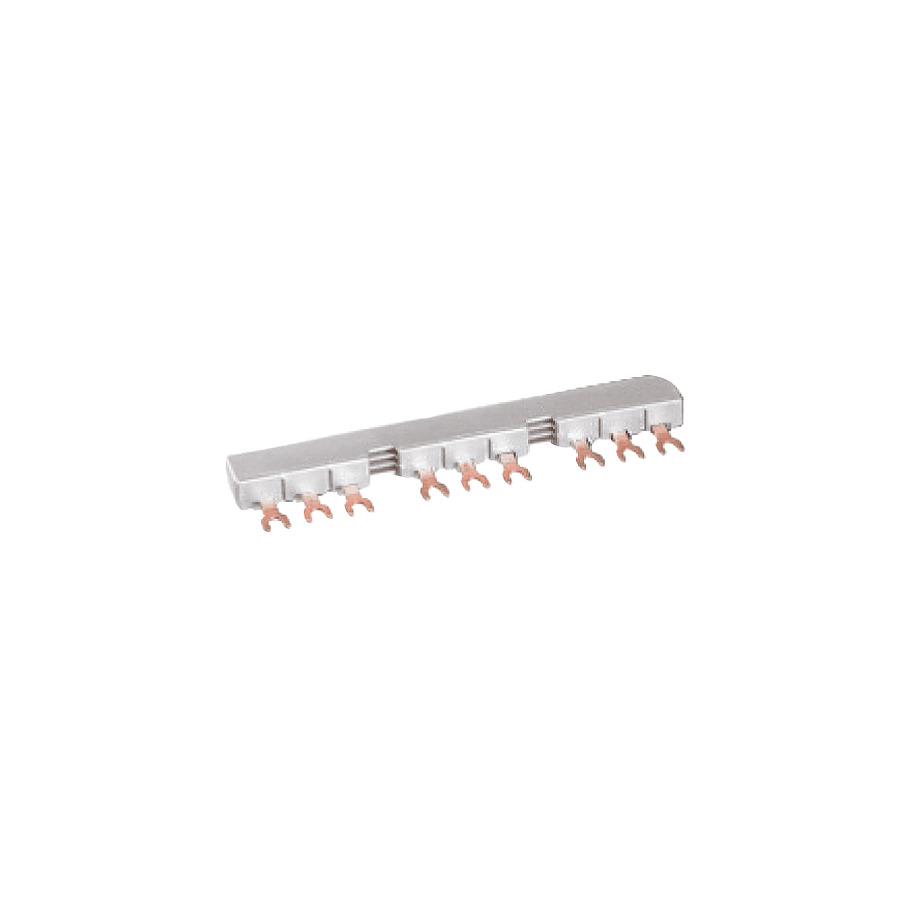 Altech G54-14-3 Busbar, 3 Phase, 63A, 9 Fork Lungs, for 3 MS, 1/2 Pole ...