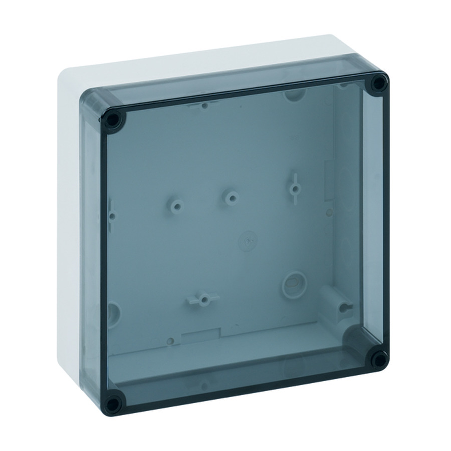 Altech 130-513 Enclosure, Polycarbonate, Gray, Tinted Cover, Smooth ...