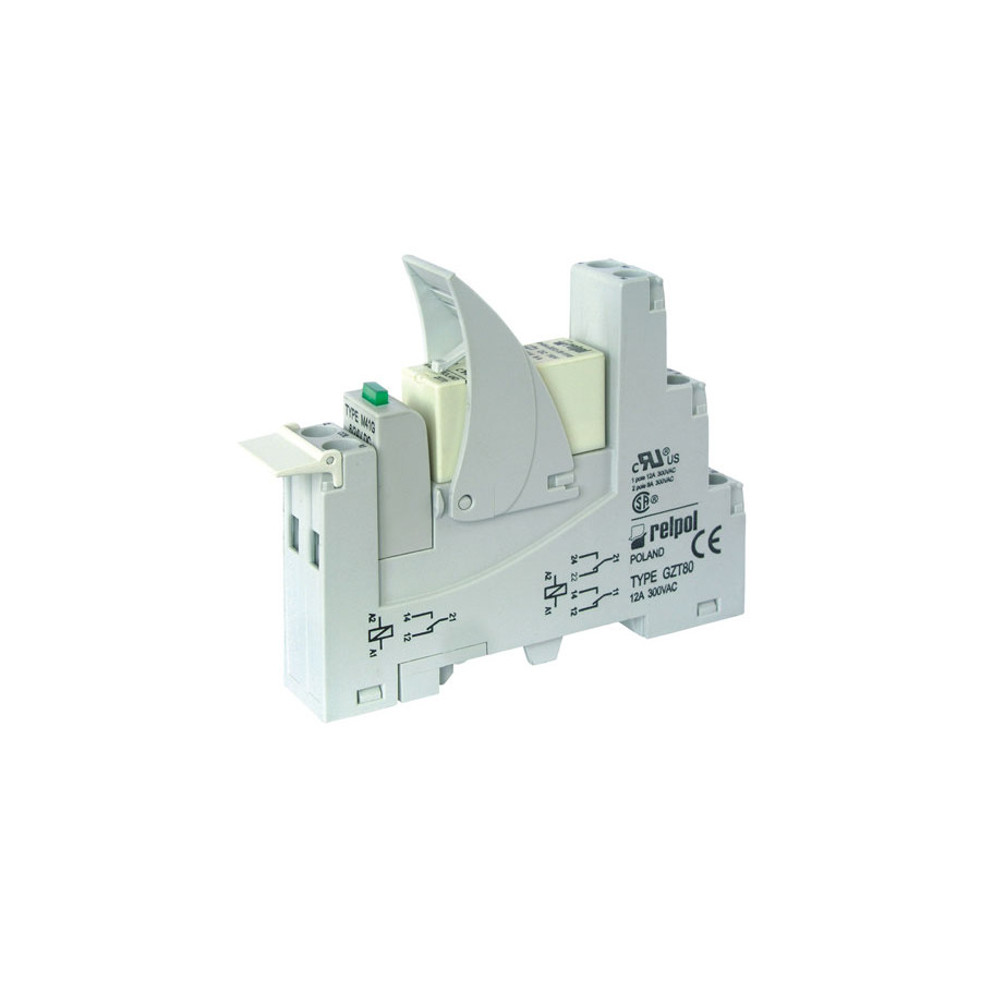 Altech PI84-120AC-M93G Relay Socket Combination, RM84, 120V AC Coil, 8A ...