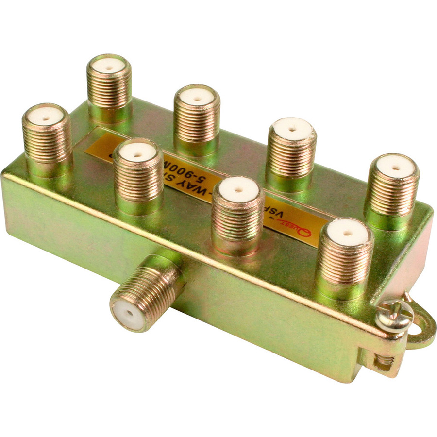 Quest Technology VSP-1820 Video Splitter, Cable TV, 900Mhz, 8 Way ...