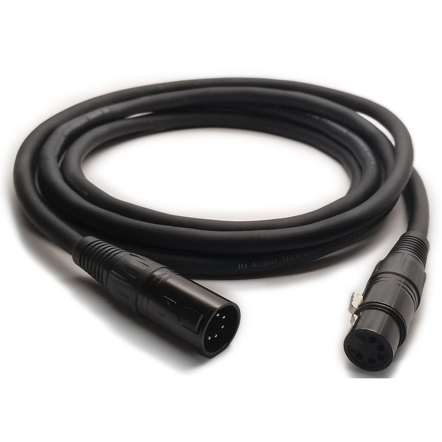 Io Audio Technologies IO-DMX5-10-P DMX Cable, Professional Series, 5 ...