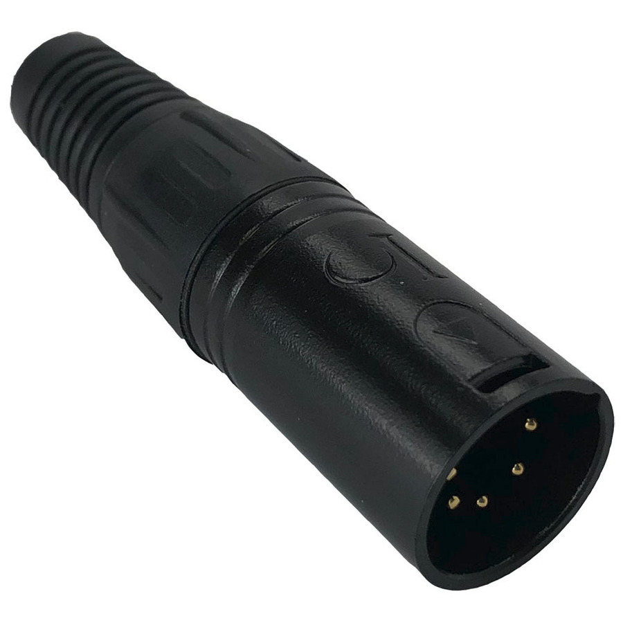 Io Audio Technologies IO-XLR5-M-BKAU XLR Cable Connector, 5 Pin ...