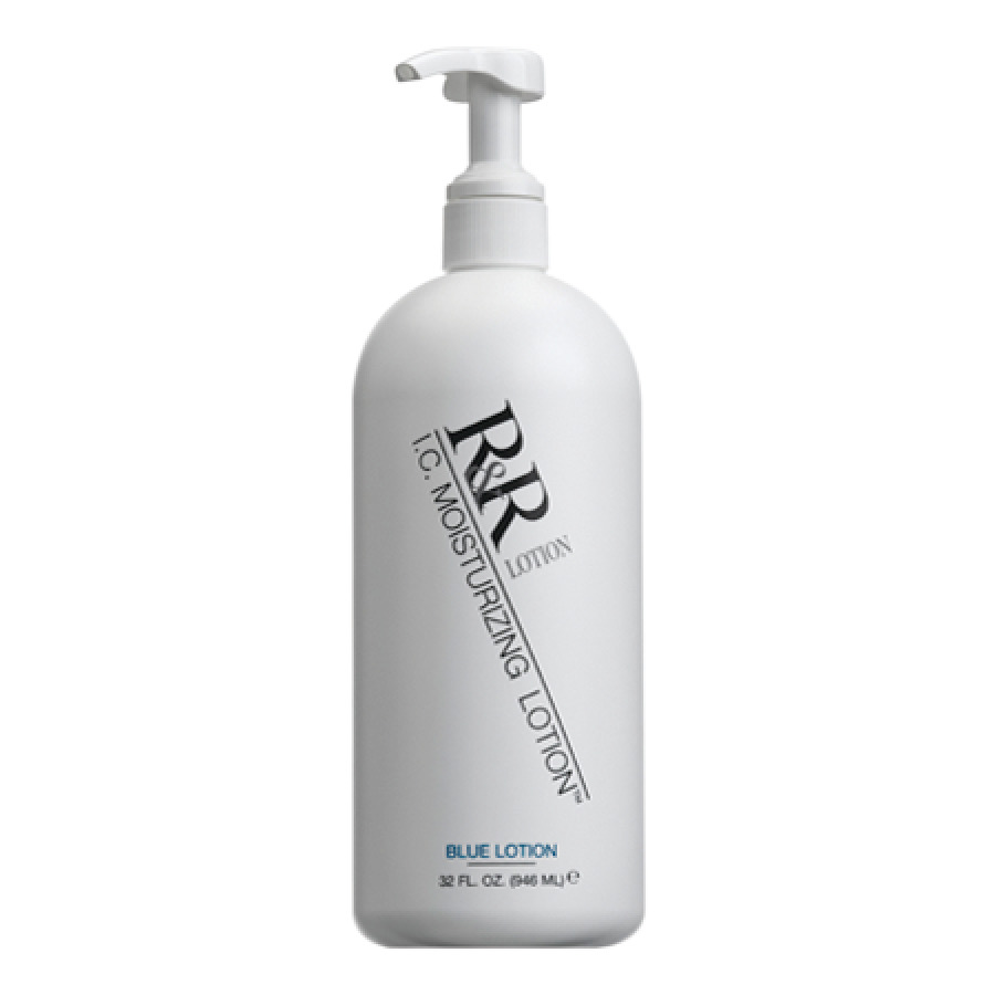 R&R Lotion ICL-32 I.C. ESD-Safe Blue Hand Lotion, 32 oz. Bottle with ...