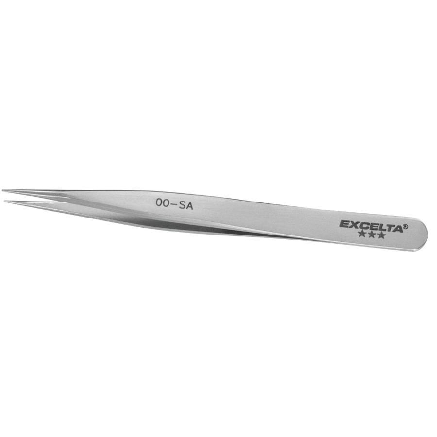 Excelta 00-SA Tweezers, Anti-Static/Magnetic Stainless Steels, Quality ...