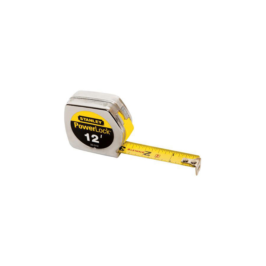 Stanley 33-312 PowerLock® Tape Measure, 3/4" x 12 ft. | JensenTools