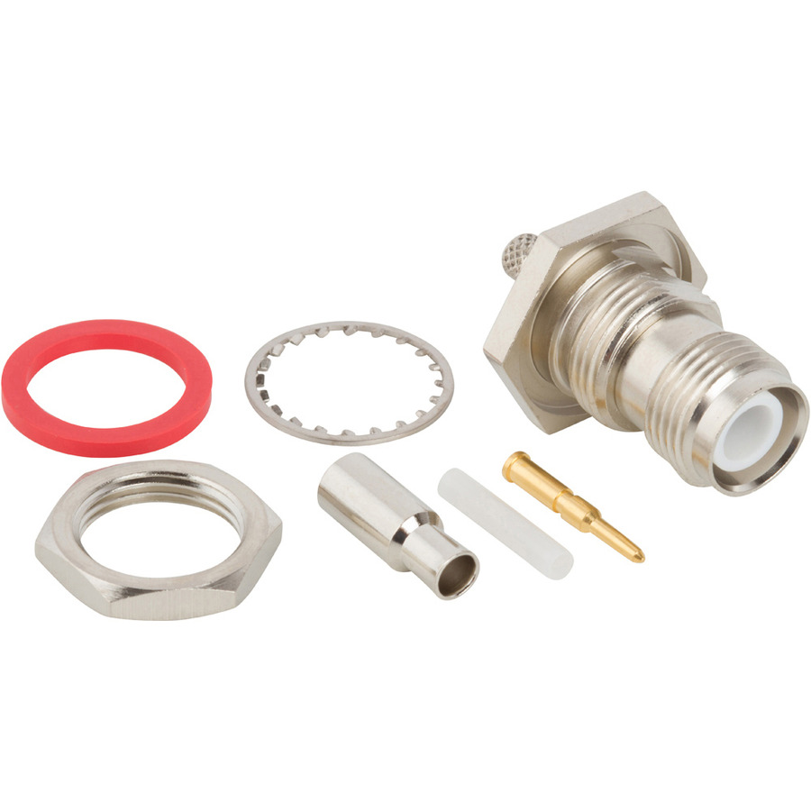 Amphenol RF 122192RP RF RP-TNC Connector, Straight, Crimp, Jack ...
