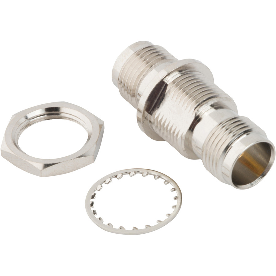 Amphenol RF 122345 Adapter, TNC Jack to TNC Jack, Straight, Bulkhead ...