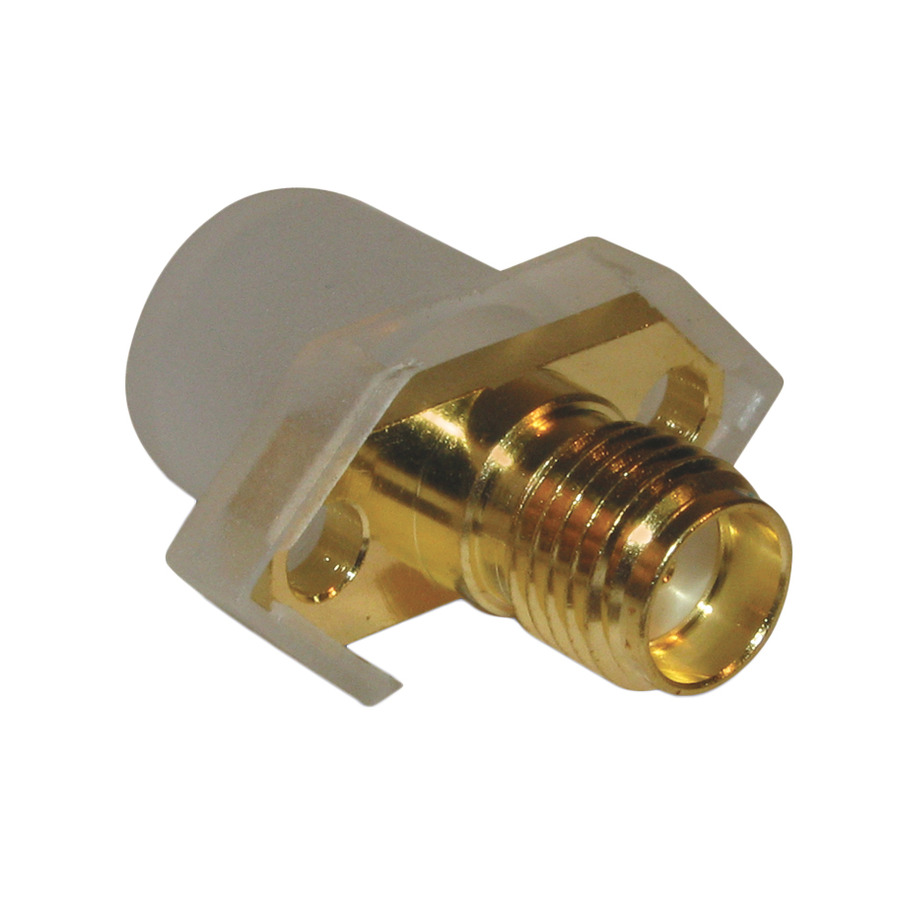 Amphenol RF 132167 RF SMA Connector, Panel Mount Jack, 2-Hole Flange ...