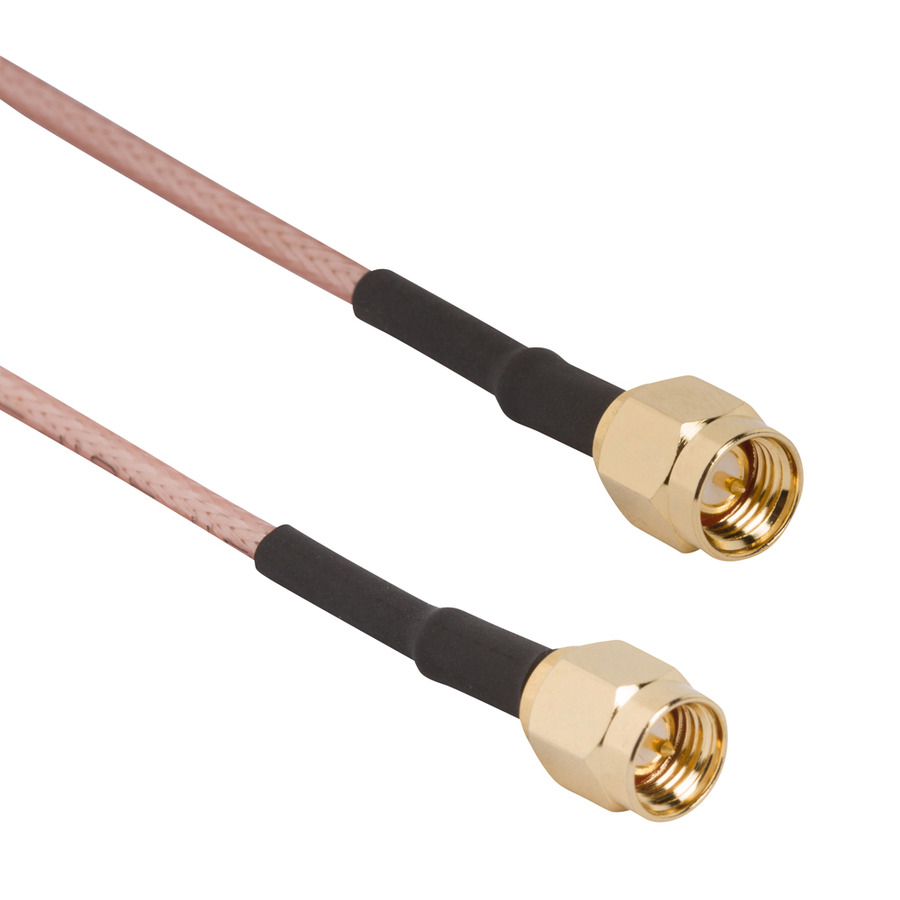 Amphenol RF 135101-01-M1.00 RF Cable Assembly RG-316, SMA to SMA, Plug ...