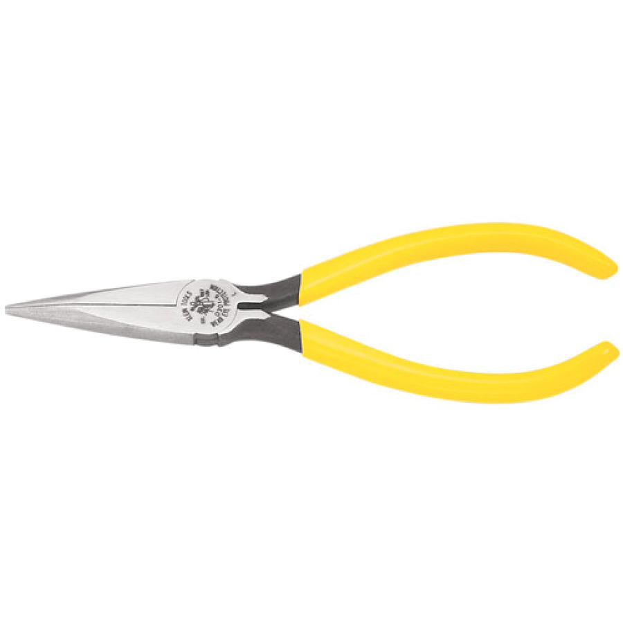 Klein Tools D301-6C LONG-NOSE PLIERS, 6-5/8", COIL SPRING | JensenTools