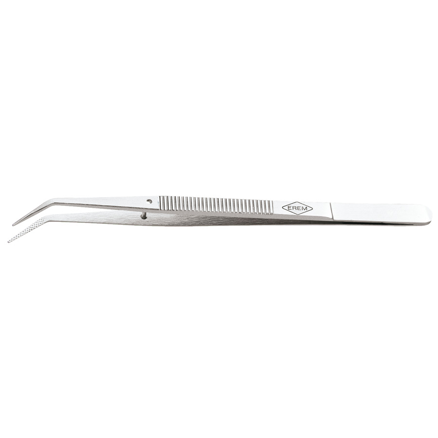 Weller-Erem 24SA Tweezers, Anti-Acid Fine Point, Medium, Curved ...